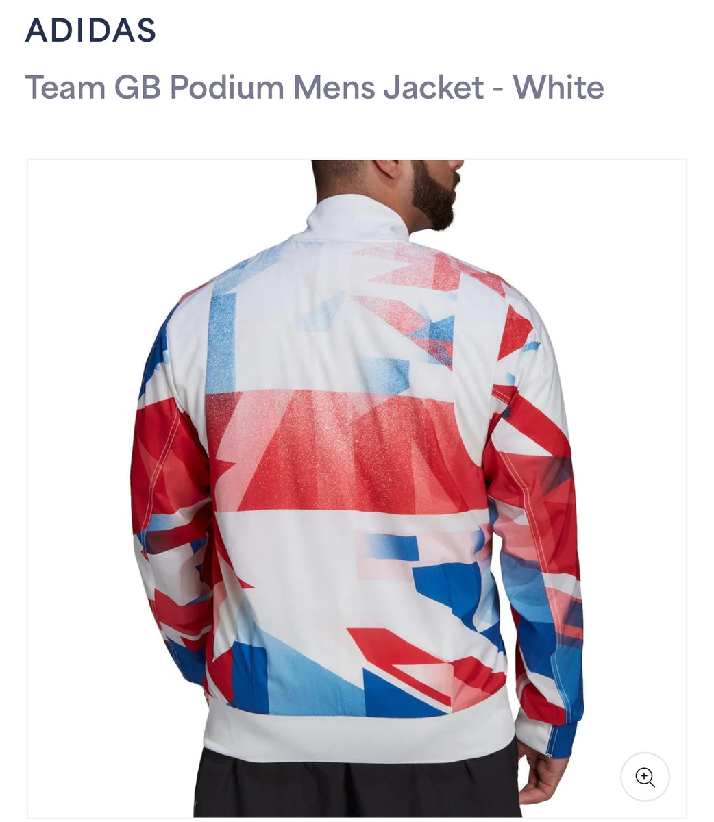 Adidas unisex Tokyo podium Great Britain jacket 80% OFF RRP – British ...